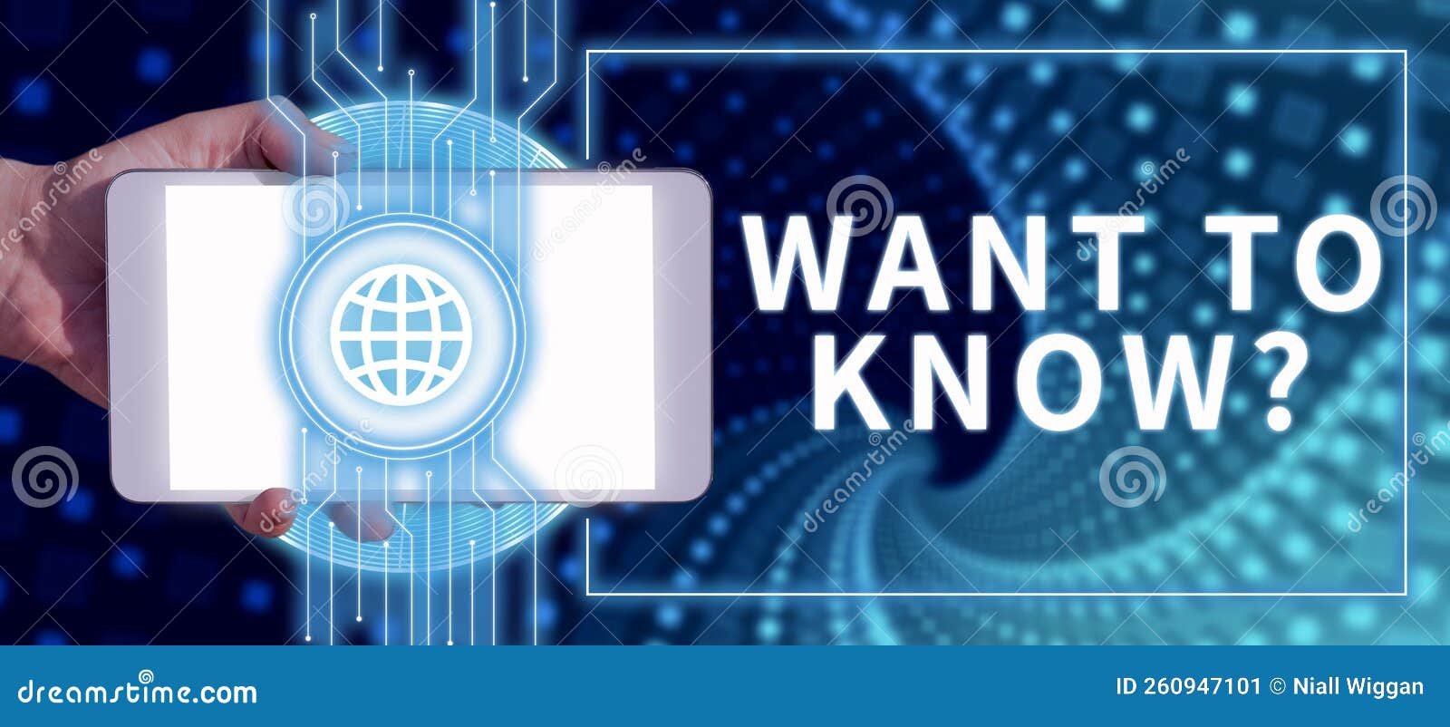 Text Sign Showing Want To Know Question. Concept Meaning Request for ...