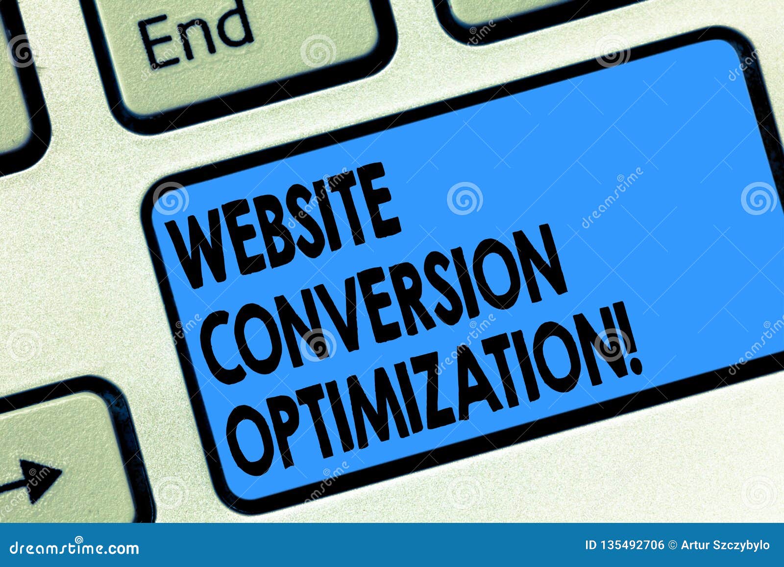 Text Sign Showing Website Conversion Optimization. Conceptual Photo ...