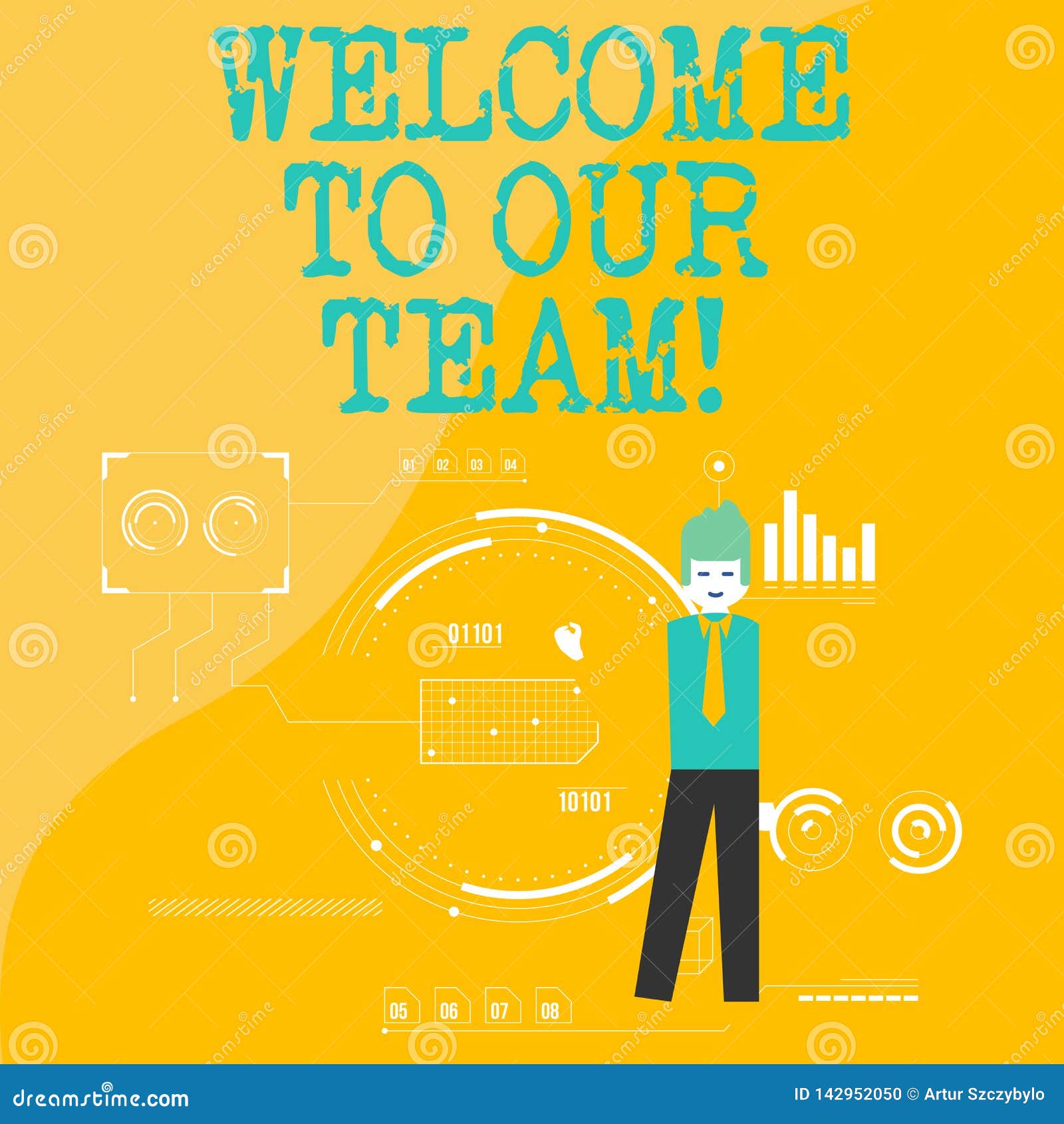 Text Sign Showing Welcome To Our Team. Conceptual Photo Introducing ... Text Sign Showing Welcome To Our Team. Conceptual Photo Introducing ...