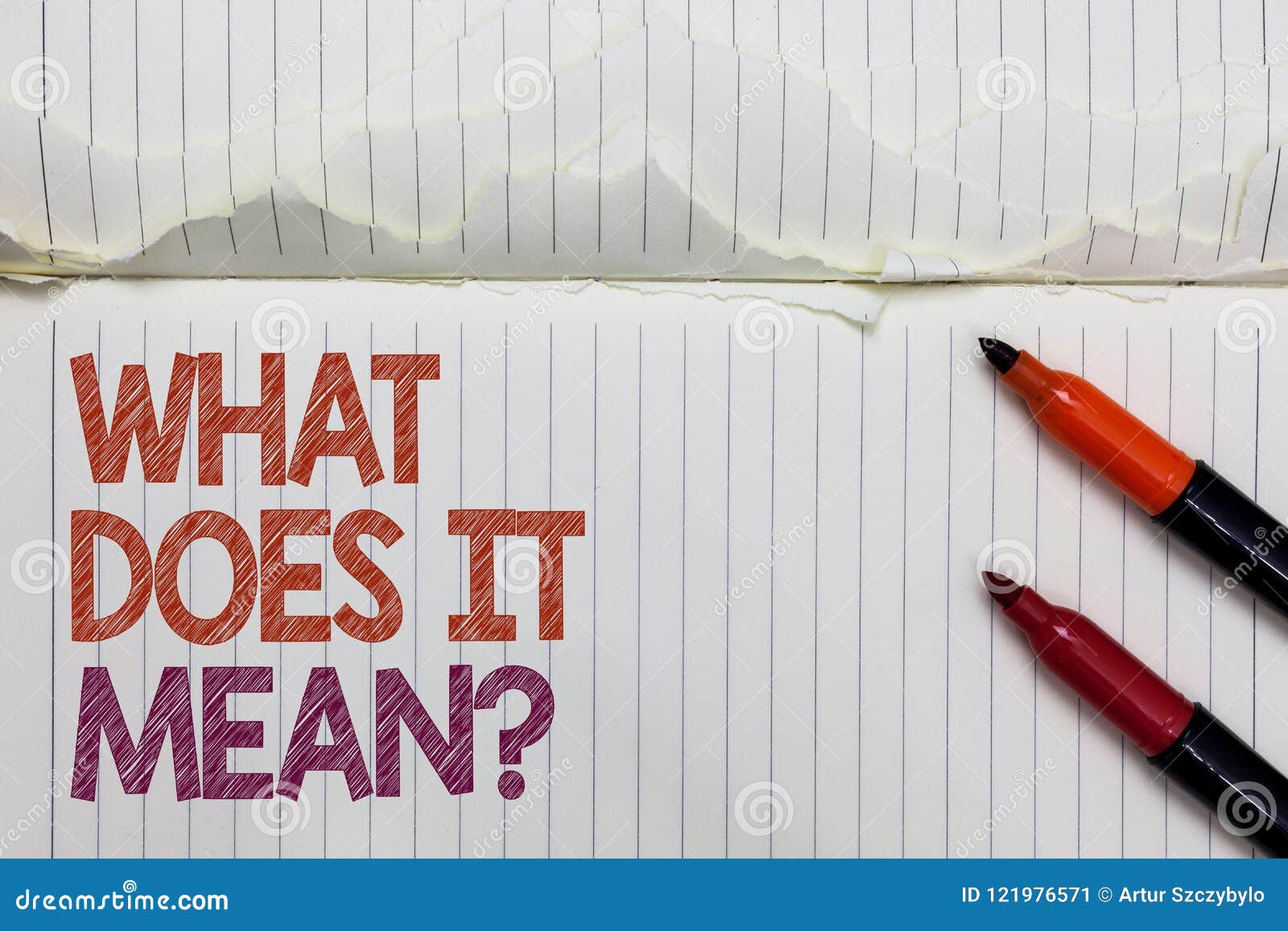Text Sign Showing What Does it Mean Question. Conceptual Photo Give Me ... Text Sign Showing What Does it Mean Question. Conceptual Photo Give Me ...
