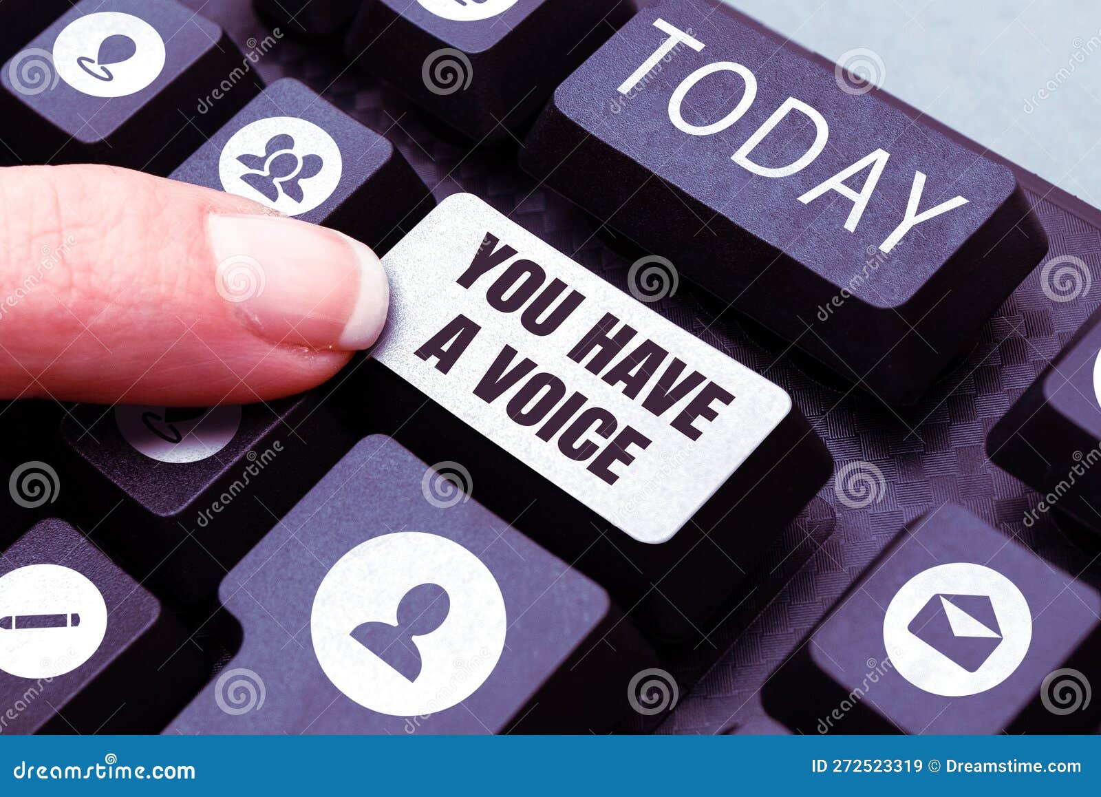 Text Sign Showing You Have a Voice. Word Written on Speak Fight for ... Text Sign Showing You Have a Voice. Word Written on Speak Fight for ...