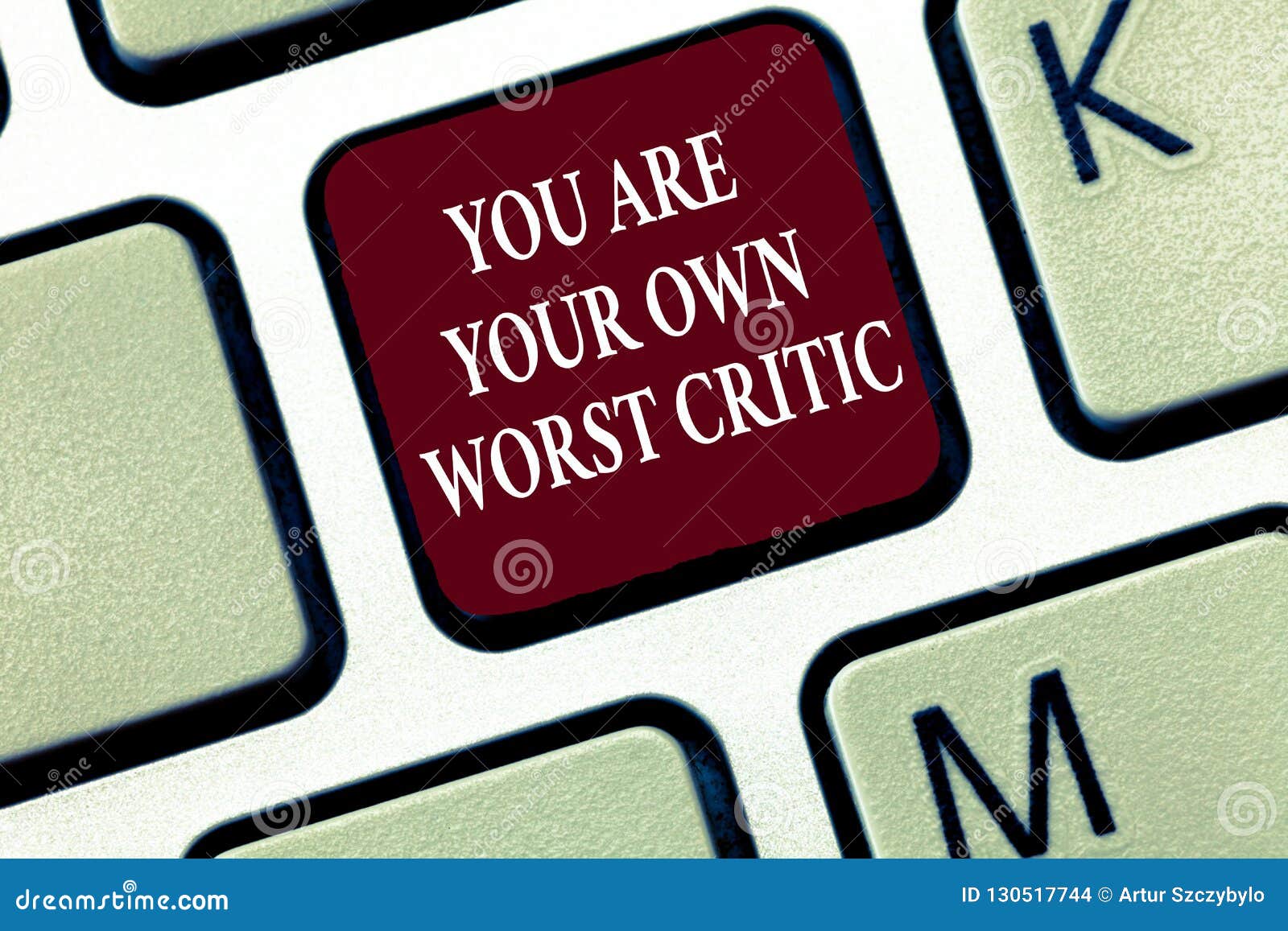 Text Sign Showing You are Your Own Worst Critic. Conceptual Photo Too ... Text Sign Showing You are Your Own Worst Critic. Conceptual Photo Too ...