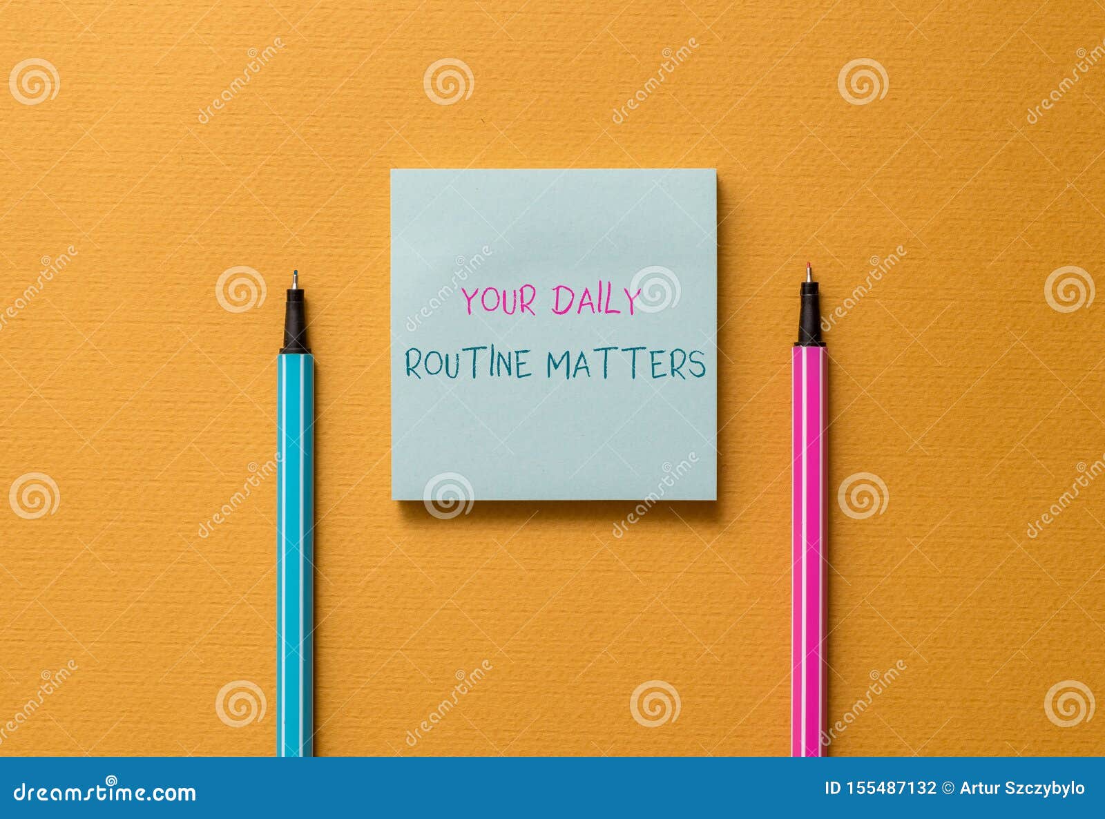 Text Sign Showing Your daily Routine Matters. Conceptual Photo Practice ...