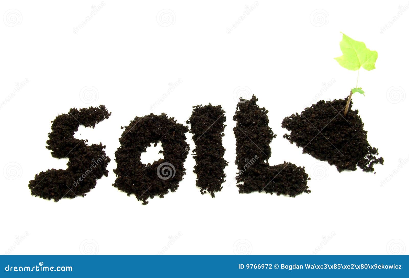 Text soil stock photo. Image of ideas, biological, concept - 9766972