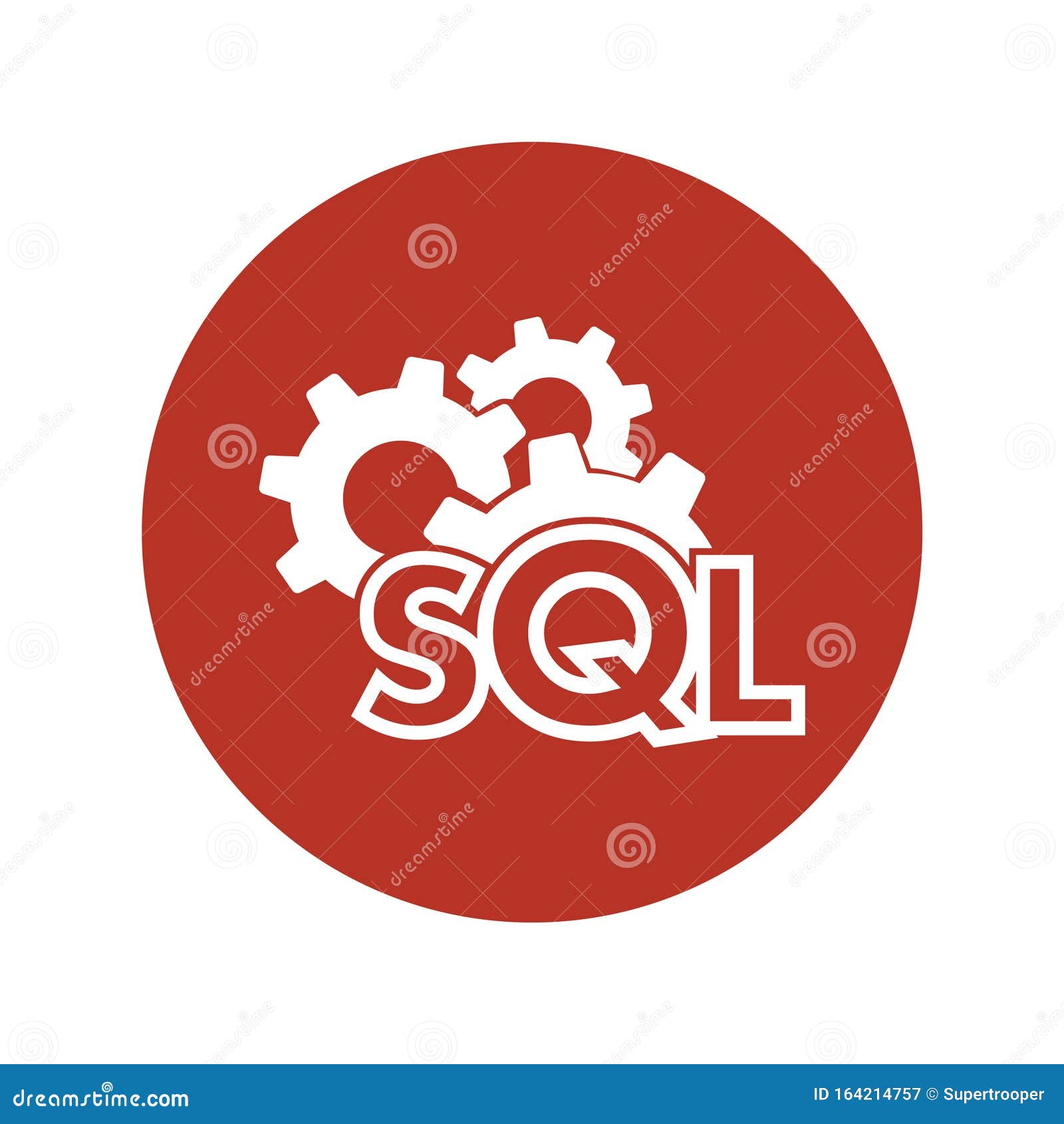 Text SQL Structured Query Language Sigh Stroke Symbol Stock ...