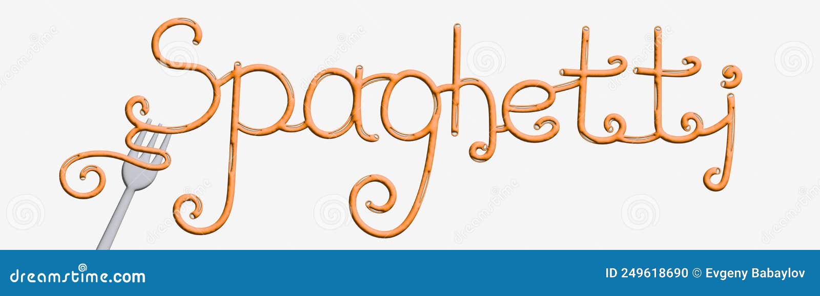 Stylized Written Word Art Lettering, Template Vector Illustration ...