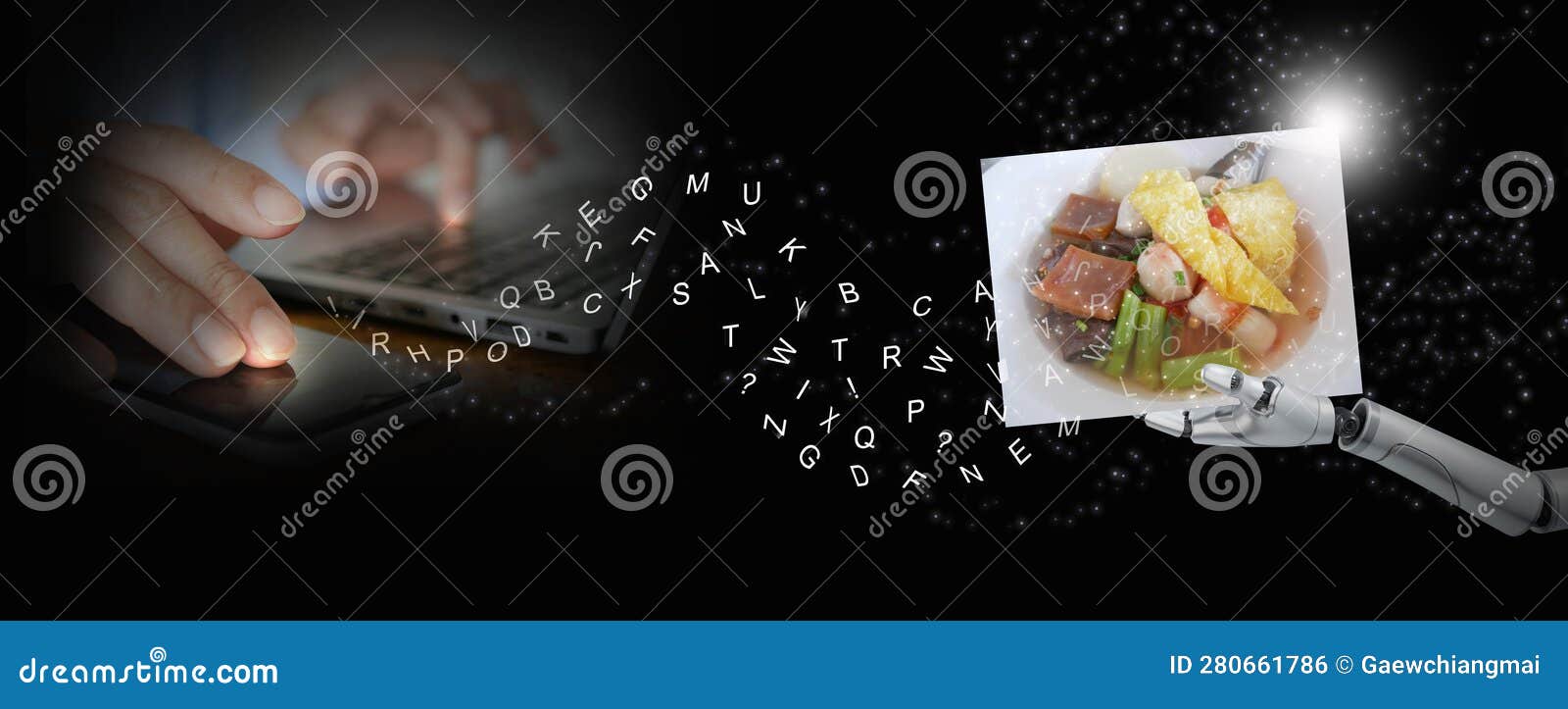 Text To Image Concept, Text-to-image by Generative AI Chat Bot ...