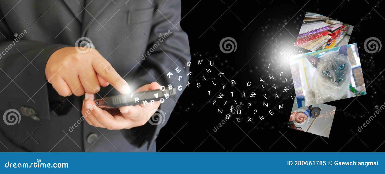 Text To Image Concept, Text-to-image by Generative AI Chat Bot ...