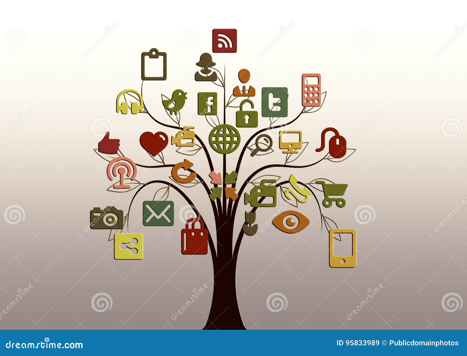 Text, Tree, Font, Graphic Design Picture. Image: 95833989