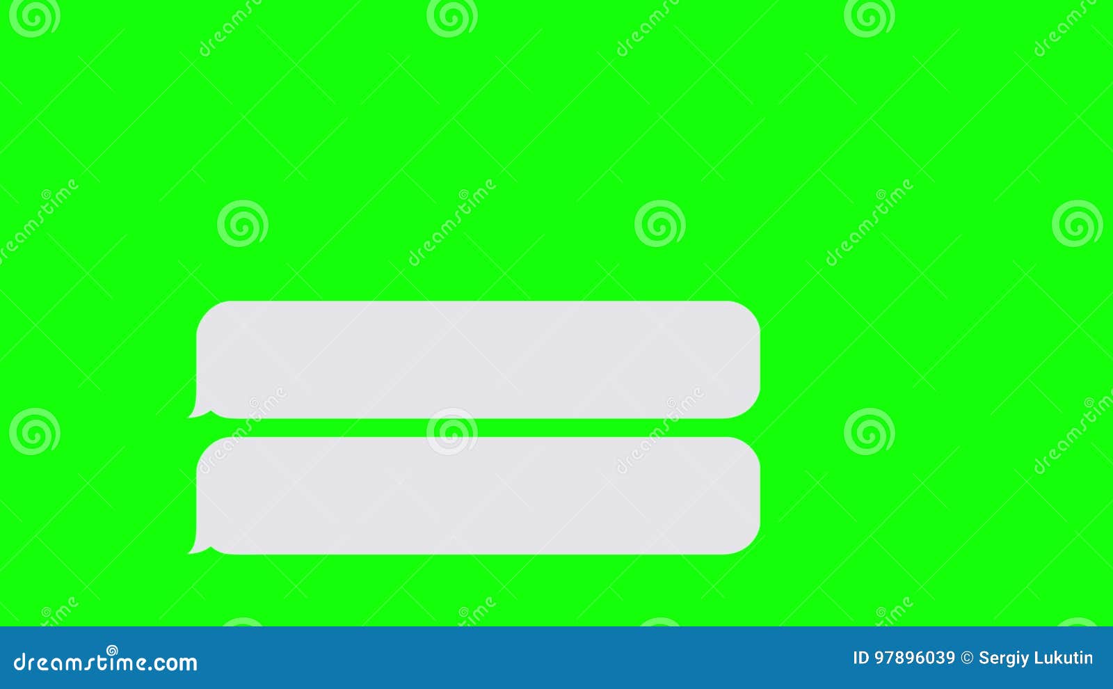 Text Typing in Messenger, Sending Message Stock Video - Video of design ...