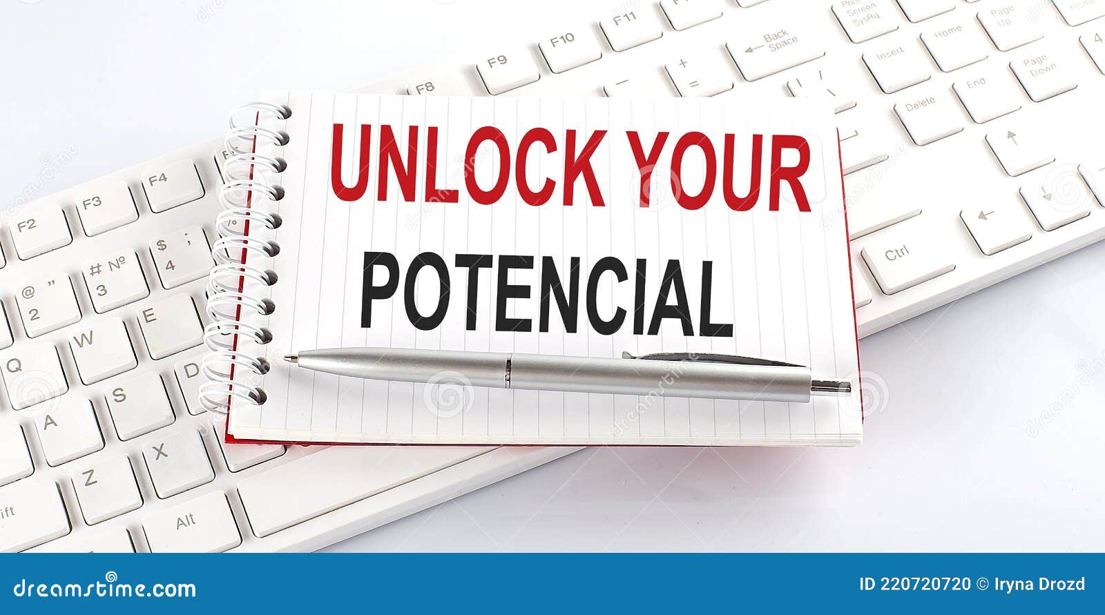Text Unlock Your Potential on Keyboard on the White Background Stock ... Text Unlock Your Potential on Keyboard on the White Background Stock ...