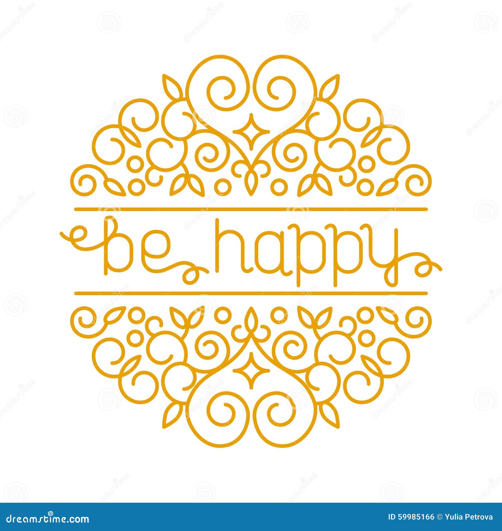 Text stock vector. Illustration of flower, copy, card - 59985166