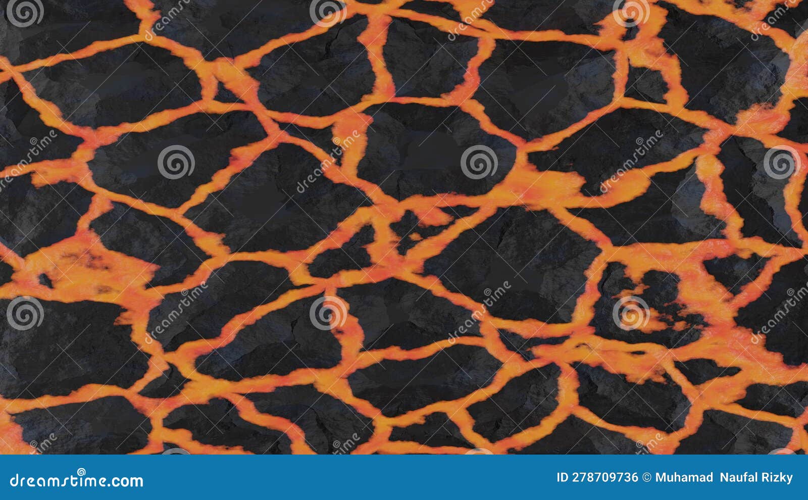Volcano Larva Rock Texture 3D Model Stock Illustration - Illustration ...