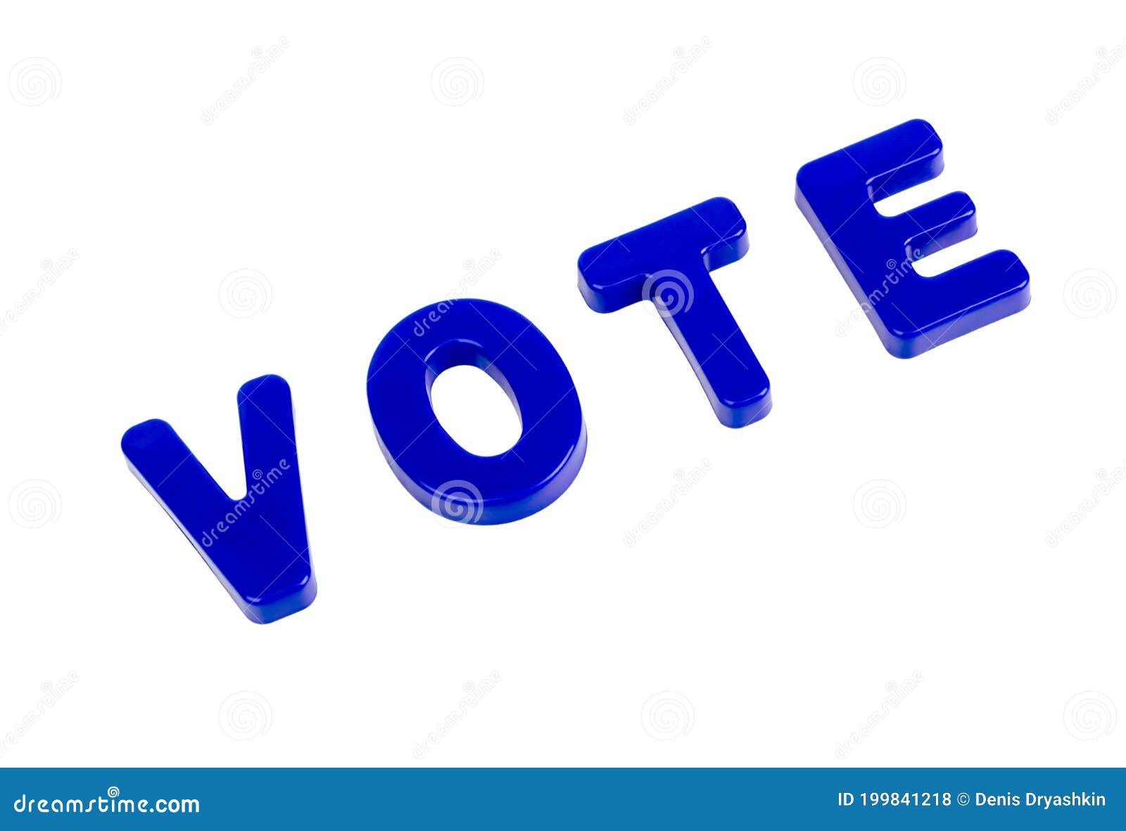 Text VOTE on a White Background Stock Photo - Image of communication ...
