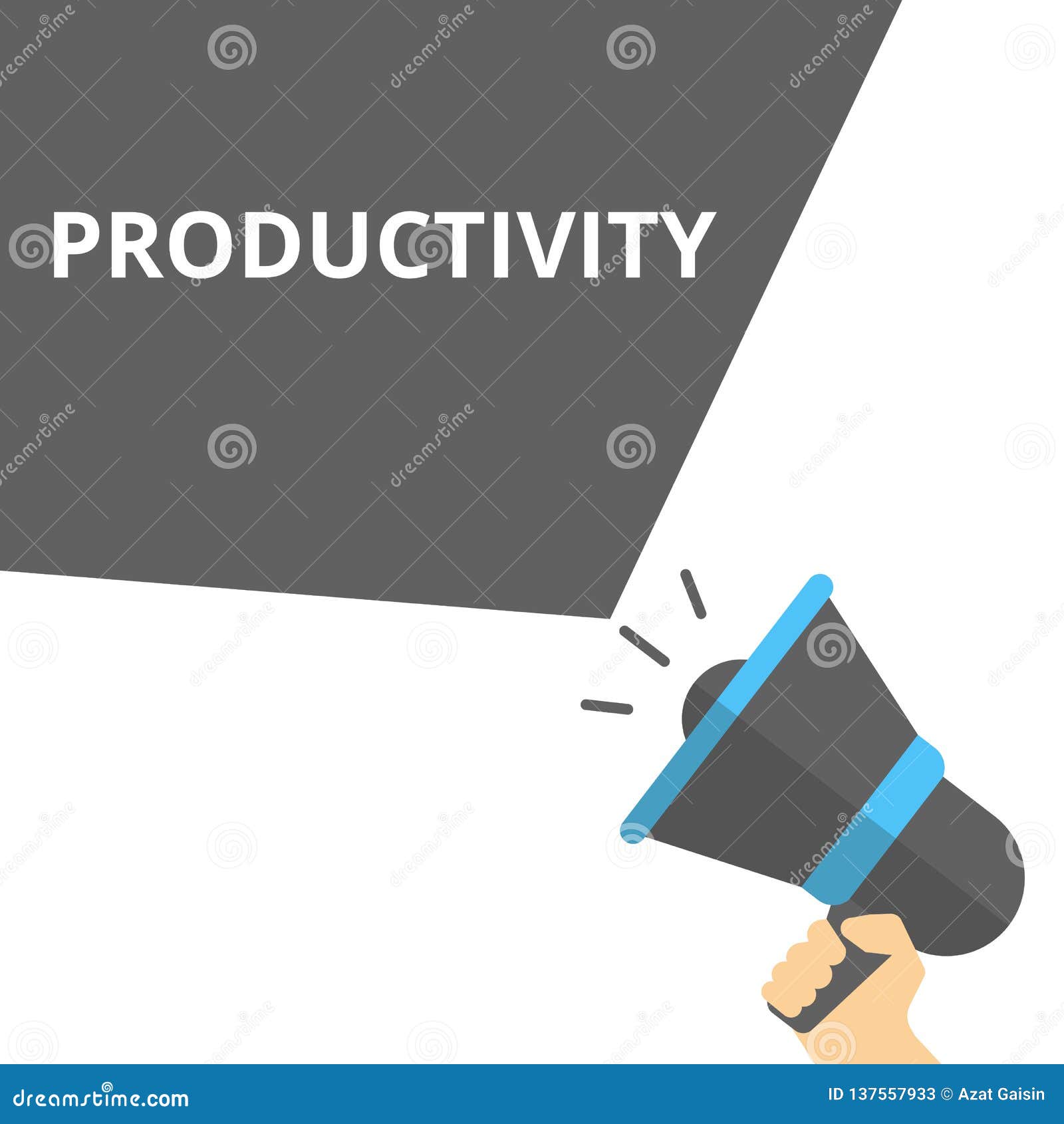 Text writing Productivity stock illustration. Illustration of industry ...