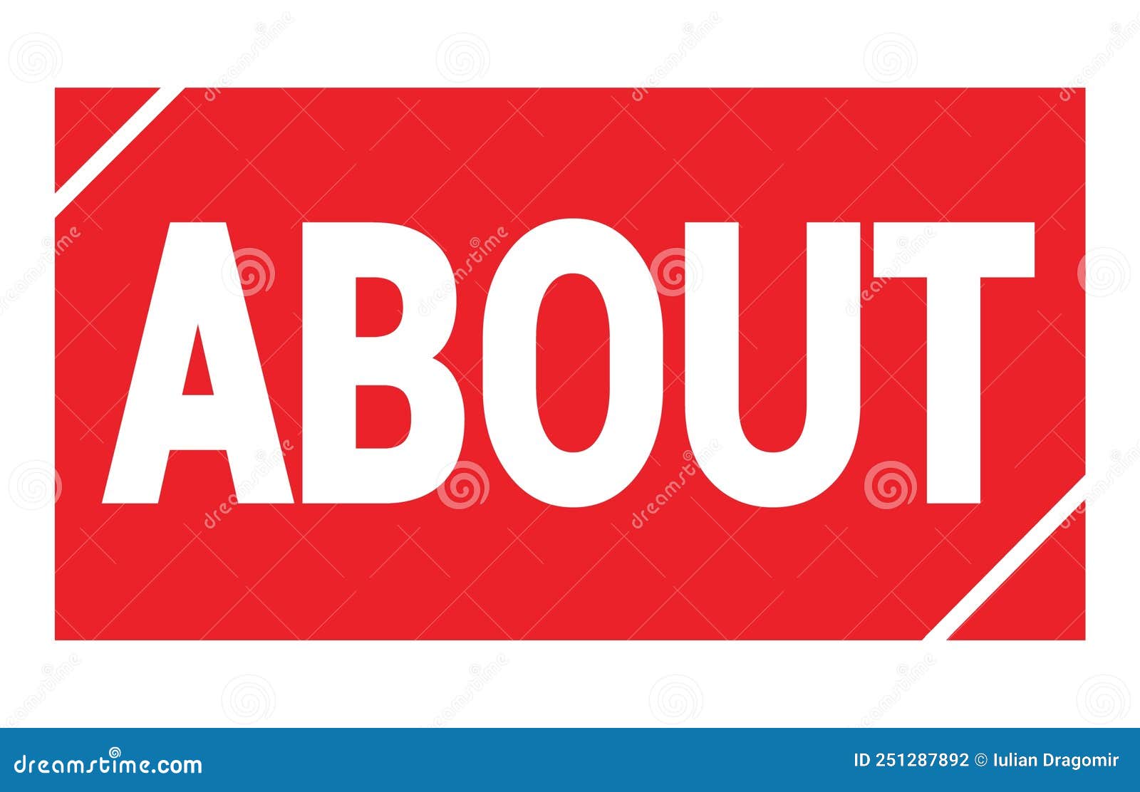 About Text Written on Red Stamp Sign Stock Illustration - Illustration ...
