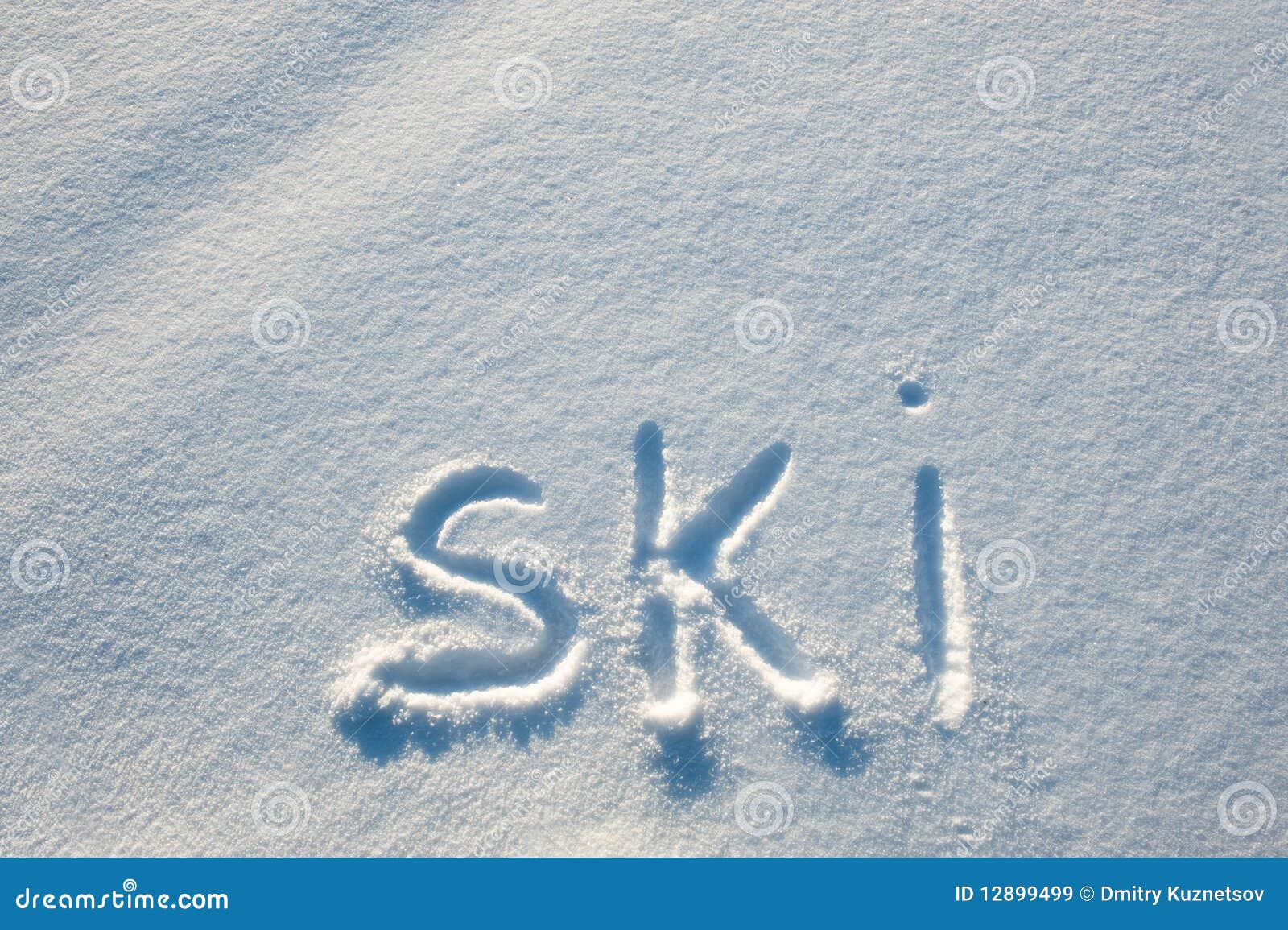 Text written on snow. stock image. Image of hard, characters - 12899499