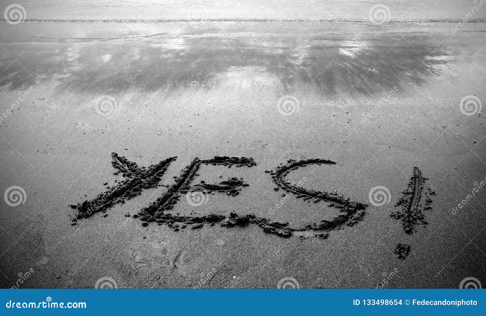Text YES stock photo. Image of writing, conceptual, effect - 133498654