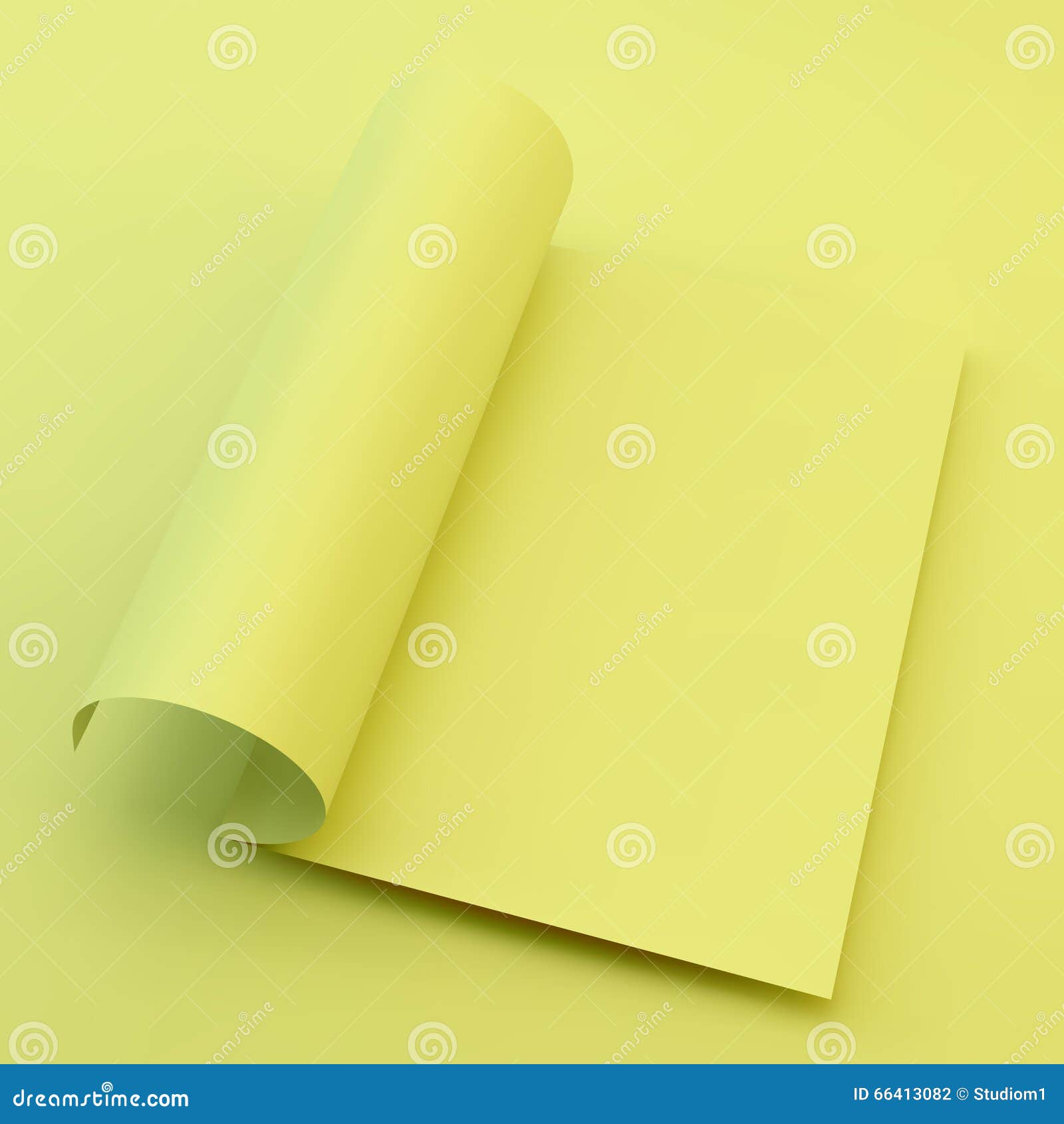 Textbook, Booklet or Notebook Mockup. A4 Business Blank. Stock Vector ...