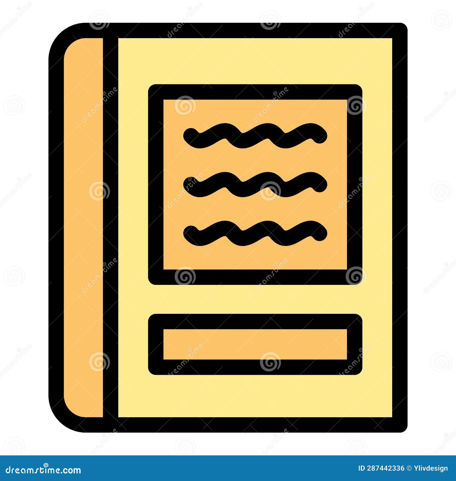 Textbook Oratory Icon Vector Flat Stock Illustration - Illustration of ...