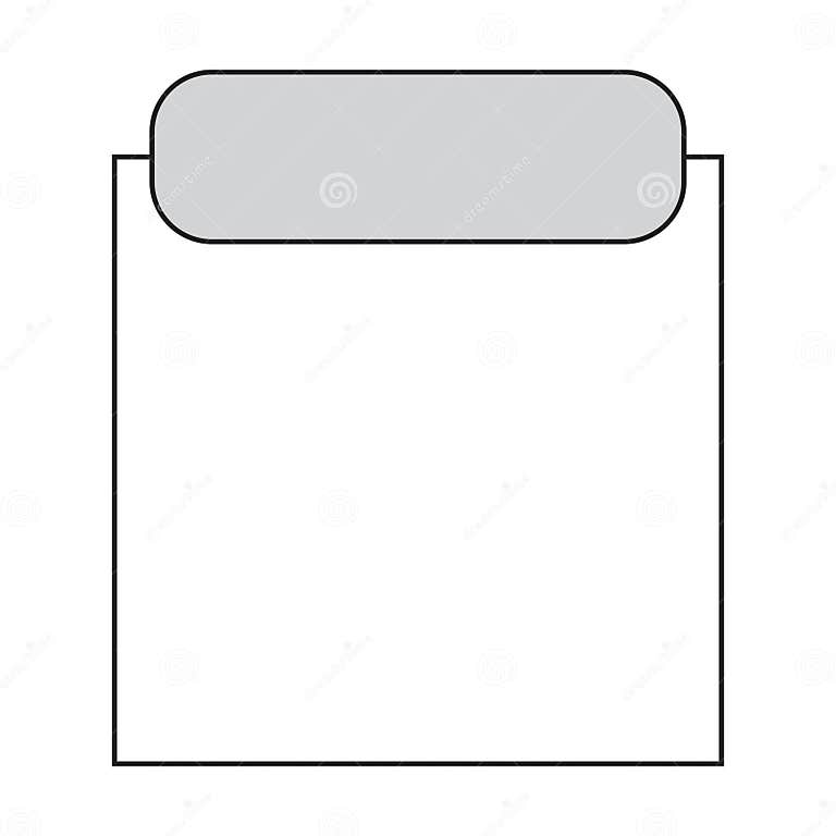 Textbox Icon Text Message Element Illustration for Web Mockup and ...