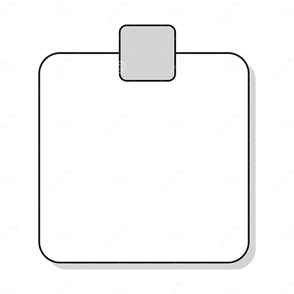 Textbox Icon Text Message Element Illustration For Web Mockup And Application Presentation Stock