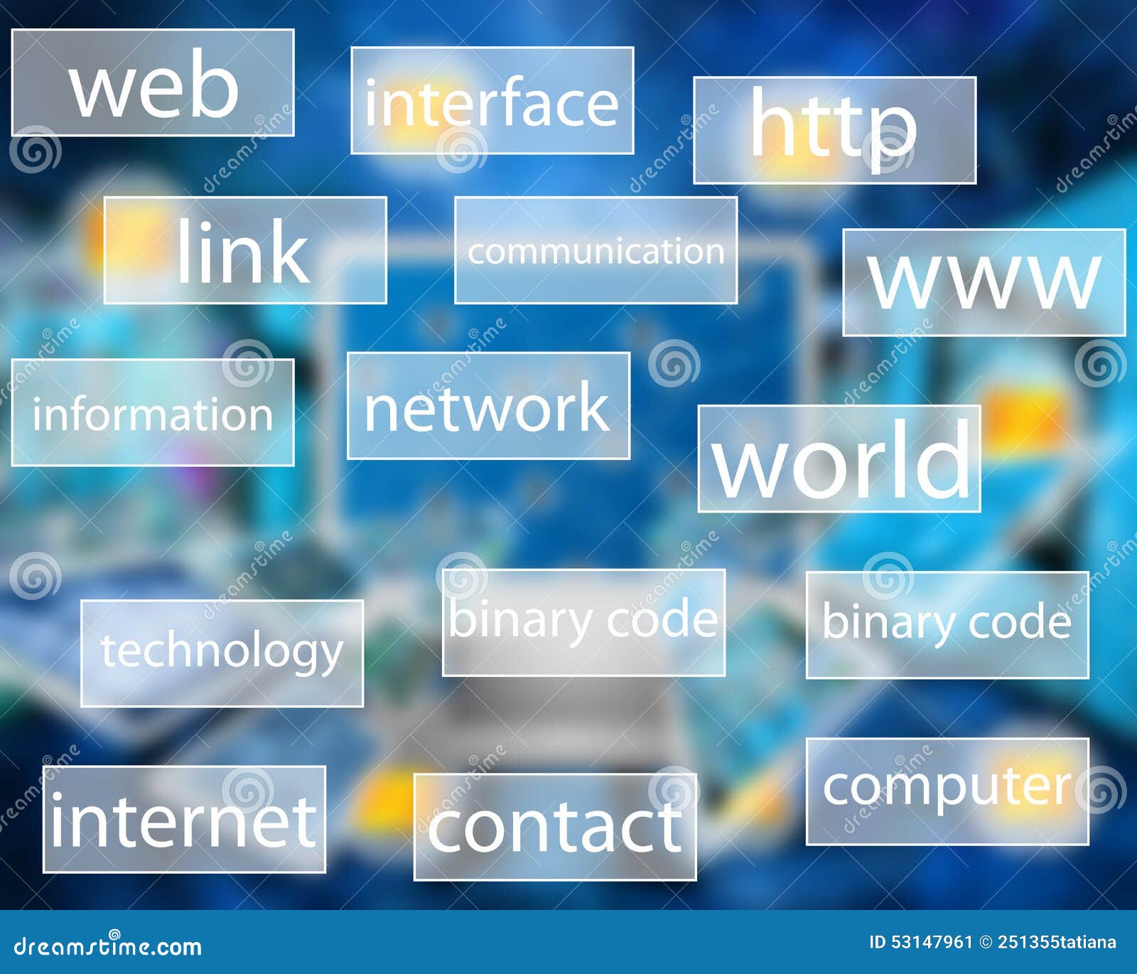 Texte d'Internet illustration stock. Illustration of système - 53147961