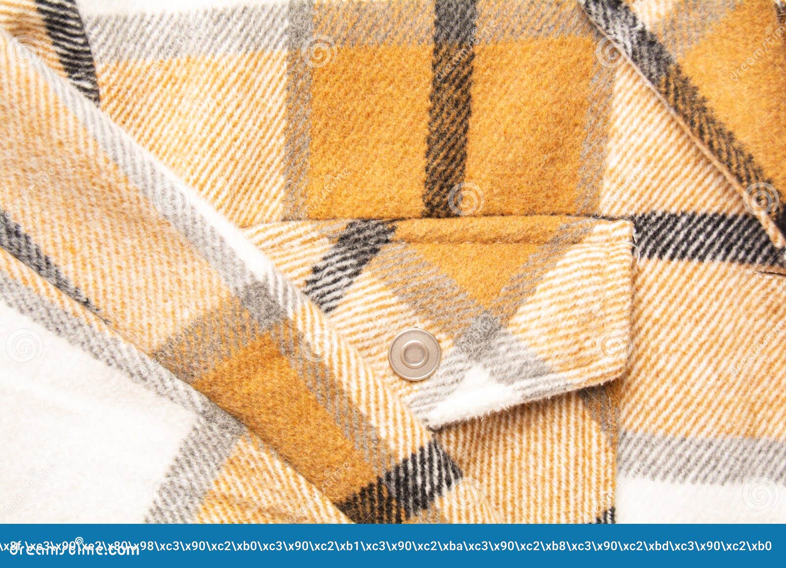 Textile Background from Cotton Material. Checkered Shirt Stock Photo ...