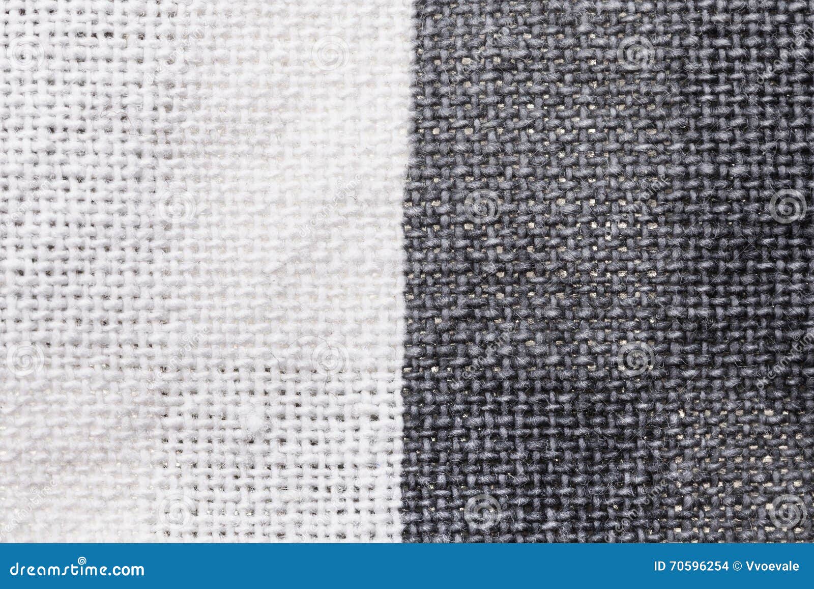 Textile Background - White and Gray Cotton Fabric Stock Photo - Image ...
