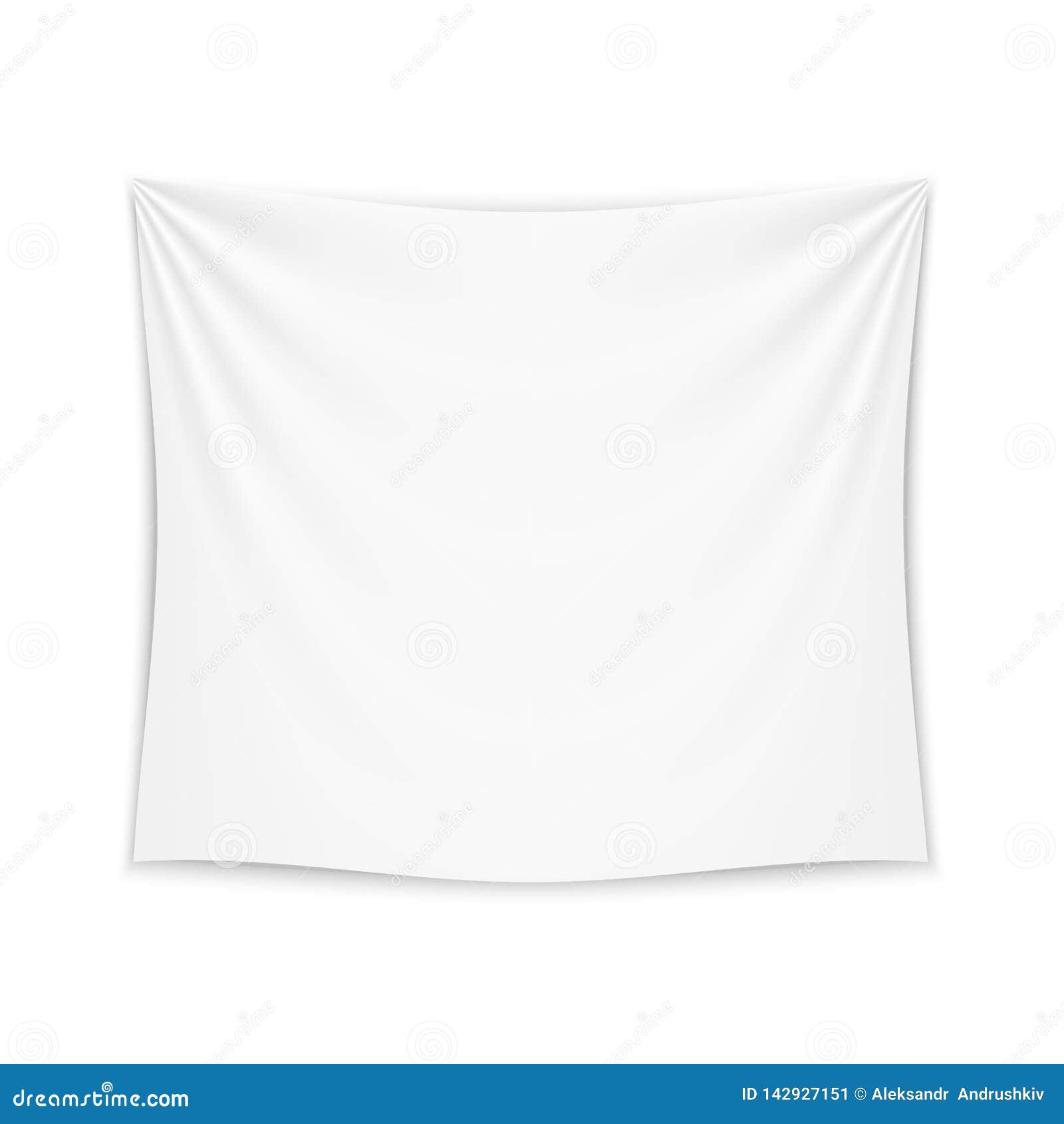 Textile banner stock vector. Illustration of fabric - 142927151