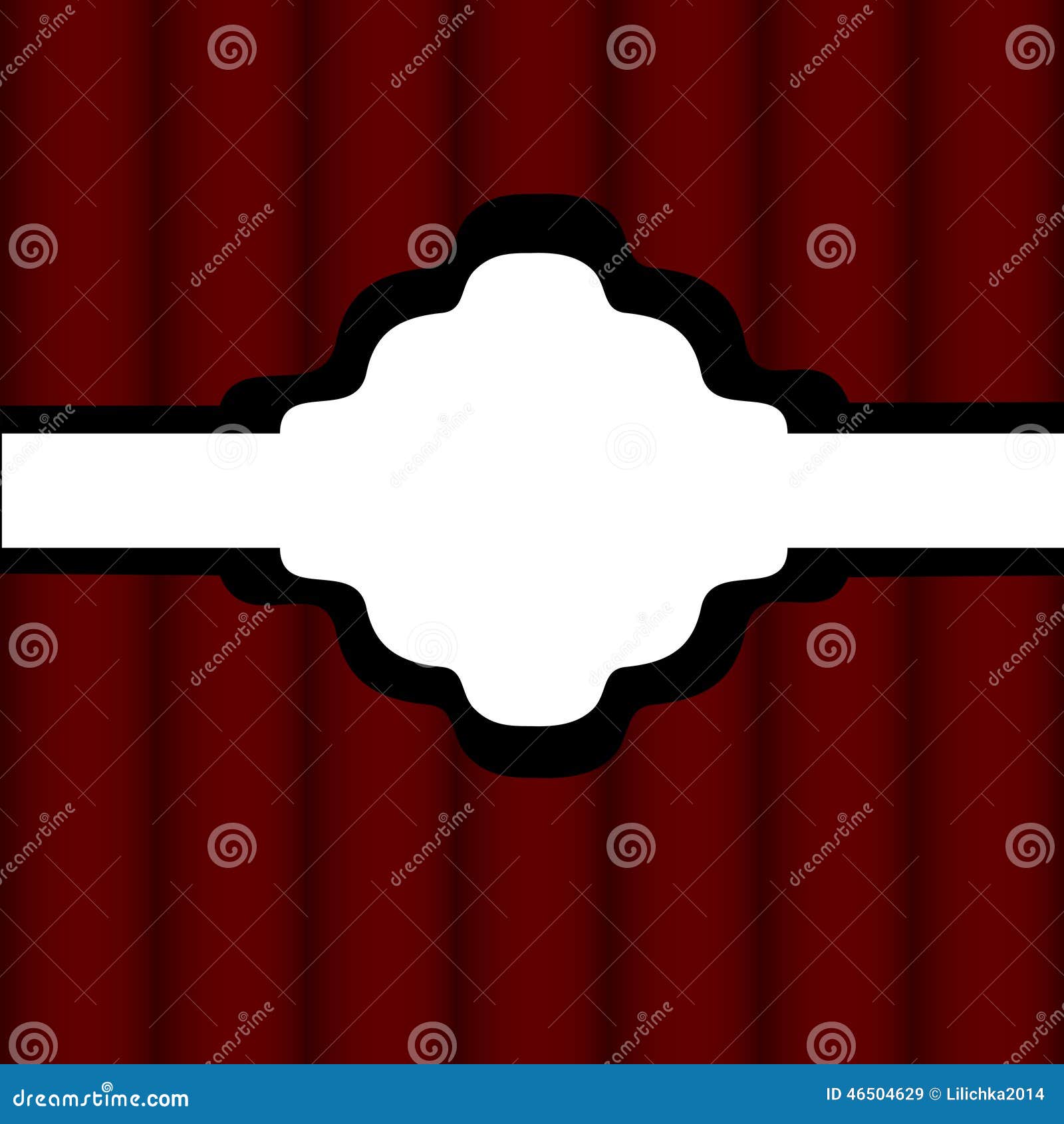 Textile banner. stock illustration. Illustration of smooth - 46504629