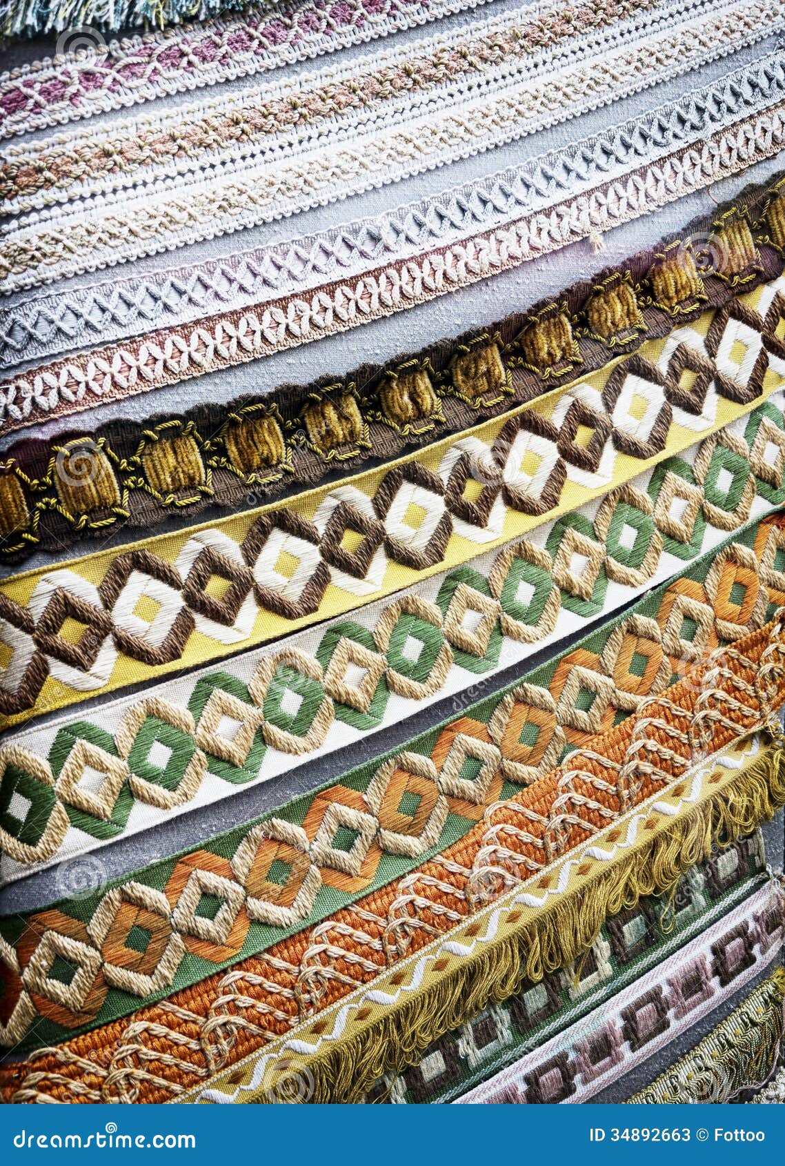 Textile borders stock image. Image of lace, outdoors - 34892663