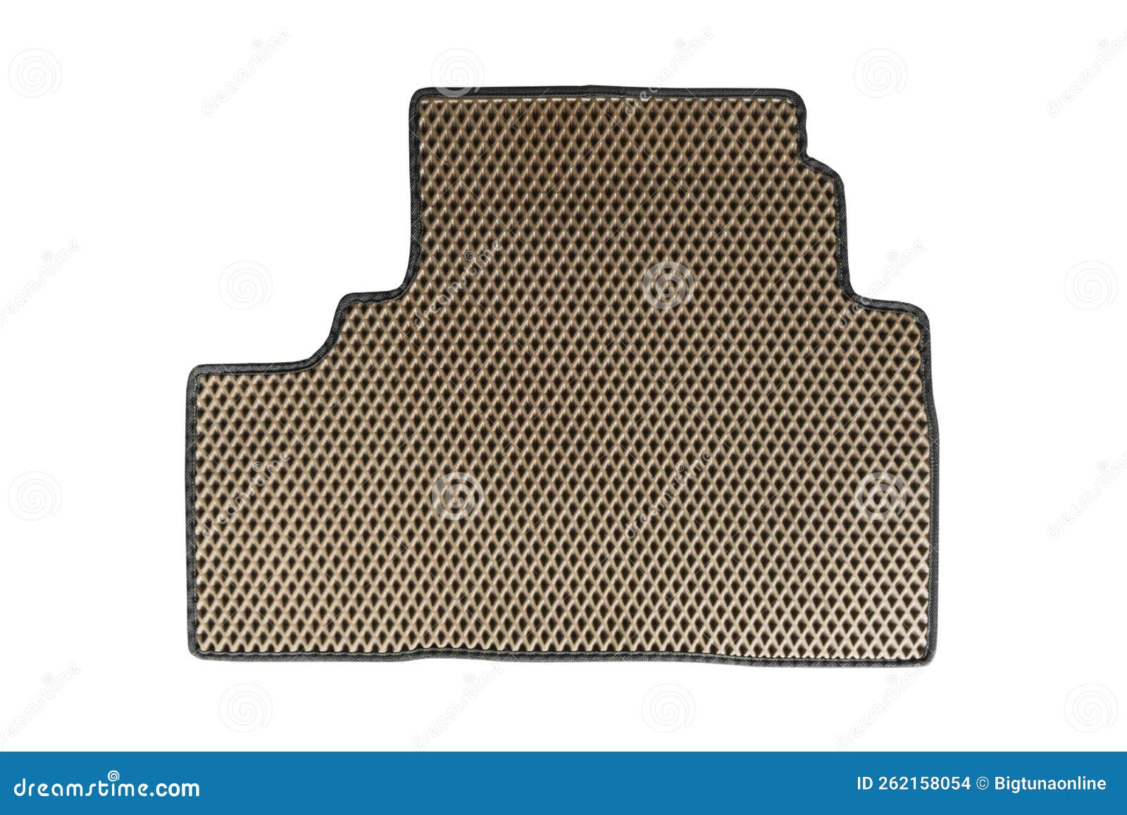 Textile Car Mat Isolated on White Background Stock Photo - Image of ...