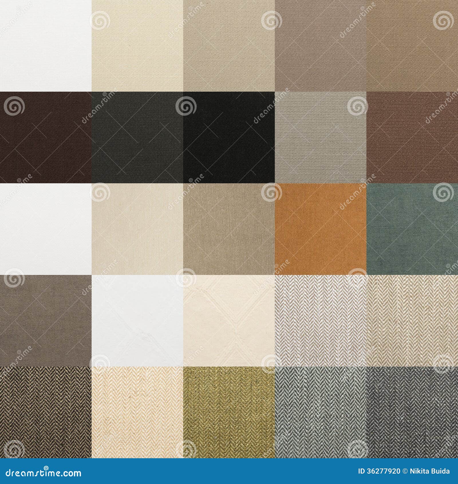 Textile Chart with Many Color Samples Stock Photo - Image of decoration ...