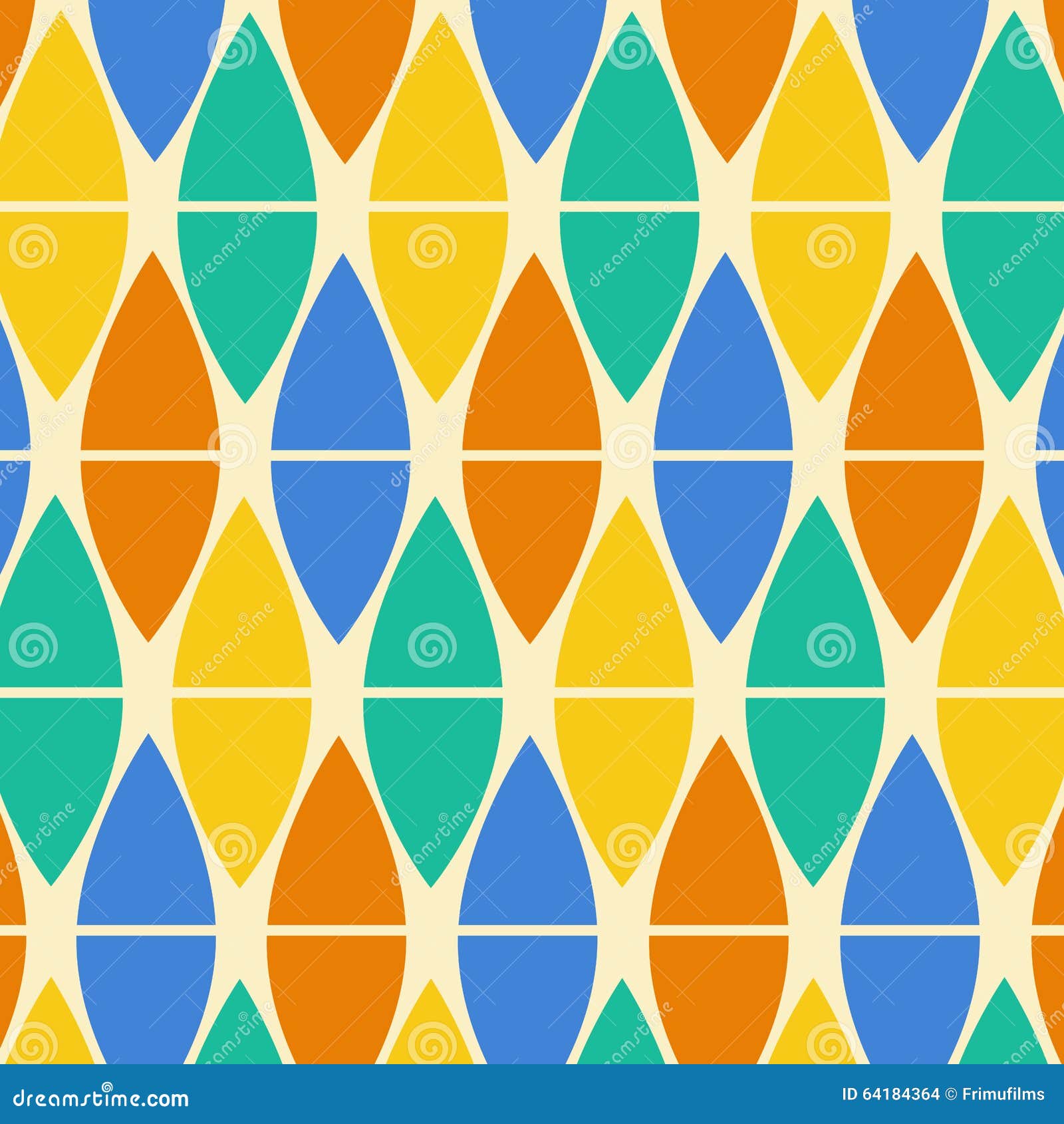 Textile Colorful Geometric Pattern Stock Vector - Illustration of color ...