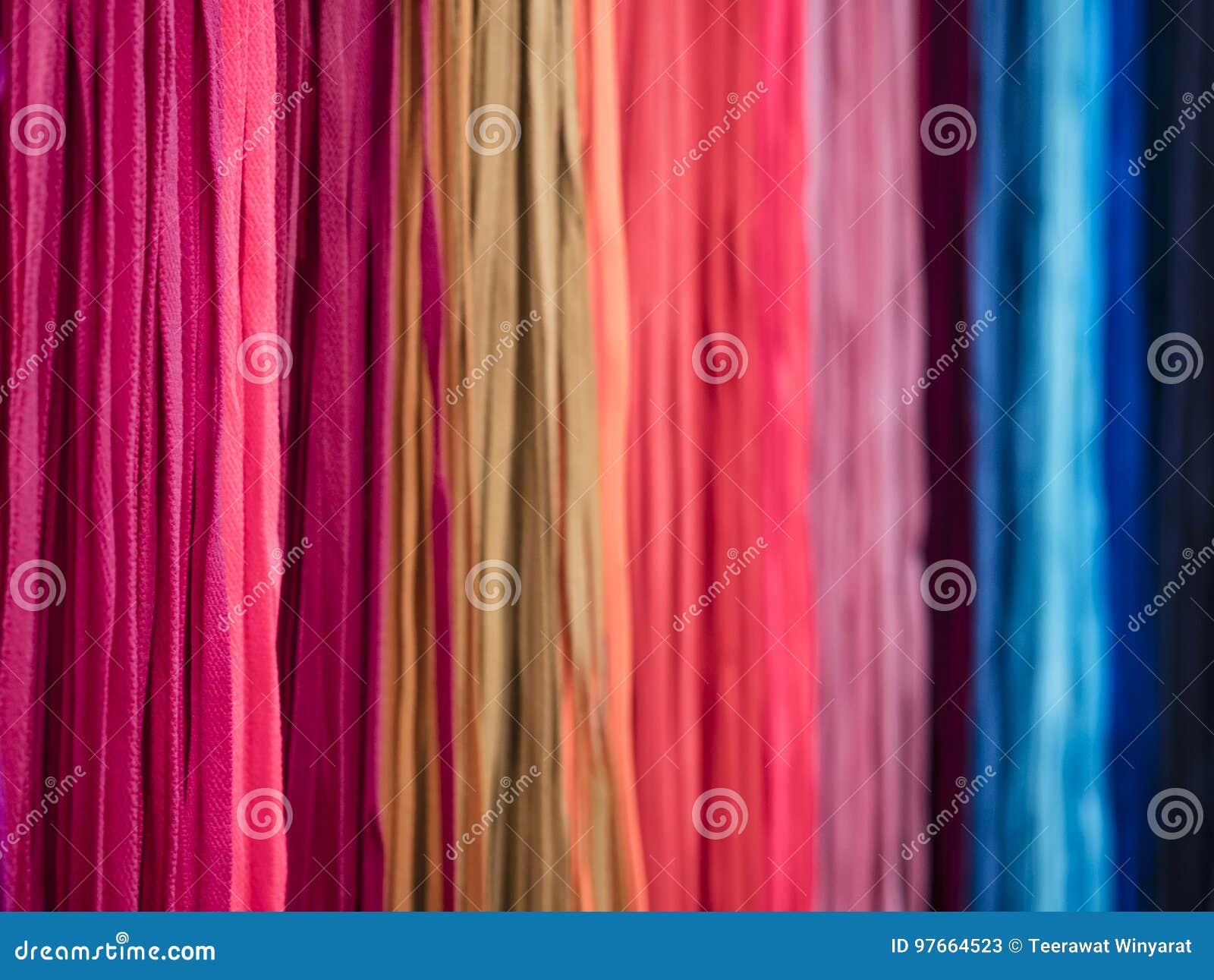 Textile Colorful Thread Gradient Fabric Background Texture Stock Image ...
