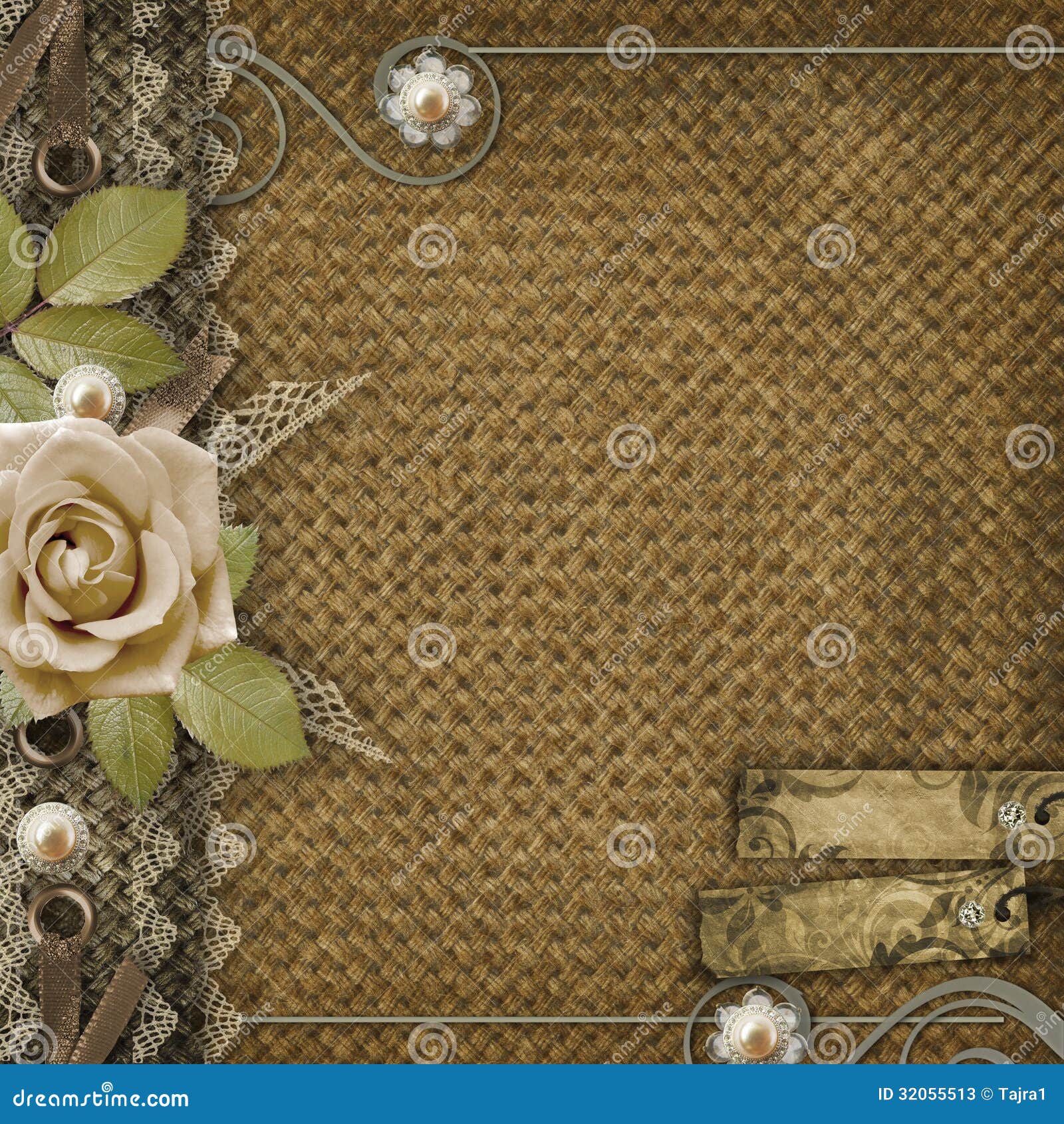 Textile cover for an album stock image. Image of fabric - 32055513