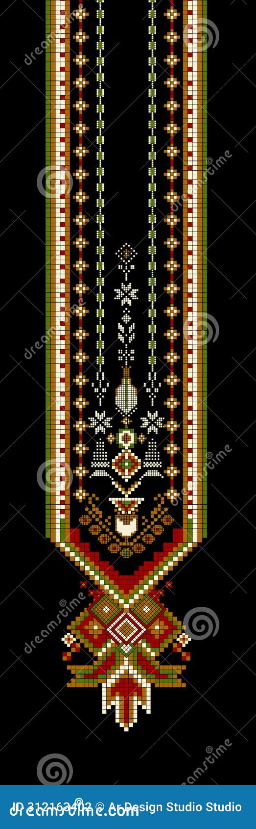 Textile Design Digital Design and Motif, Borders, Shirt Stock ...