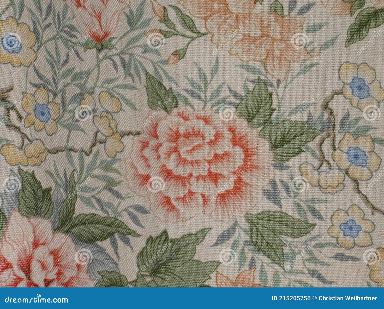 Beautiful Colorful Flower Needlework Art Stock Photo - Image of pattern ...