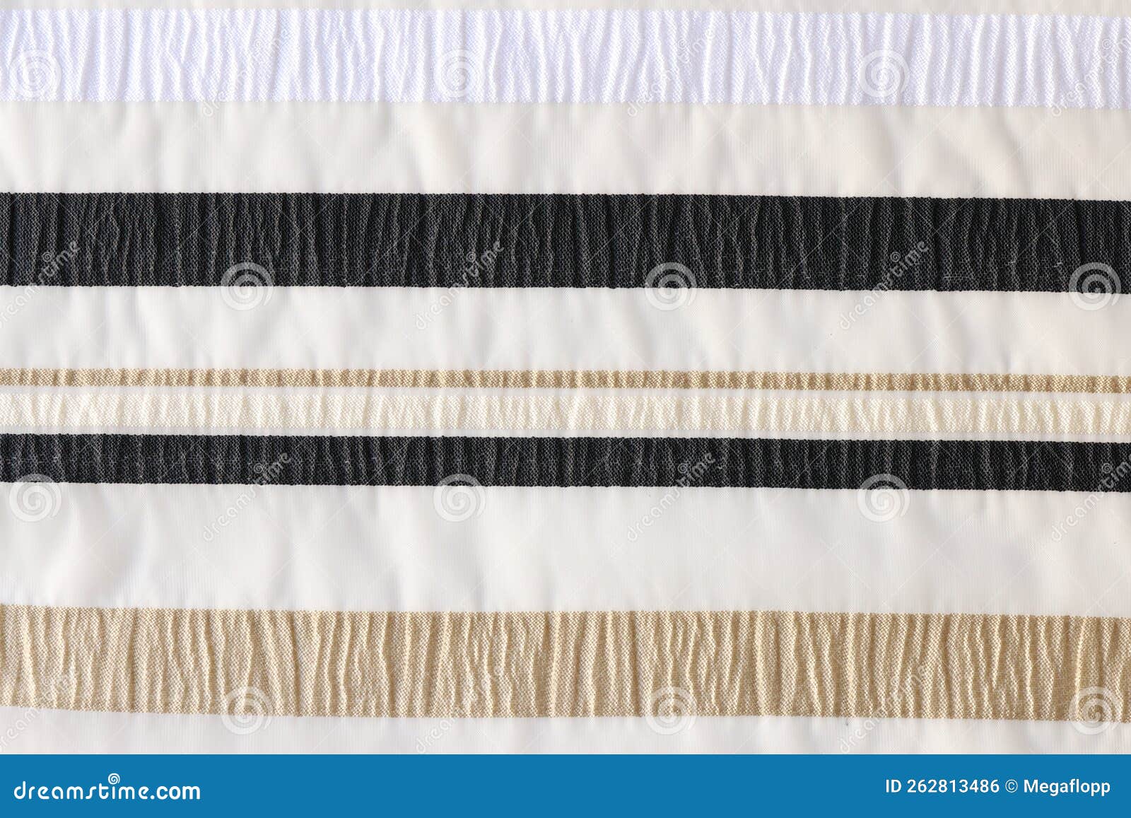 Textile with Different Stripes Pattern As Background. Stock Photo ...