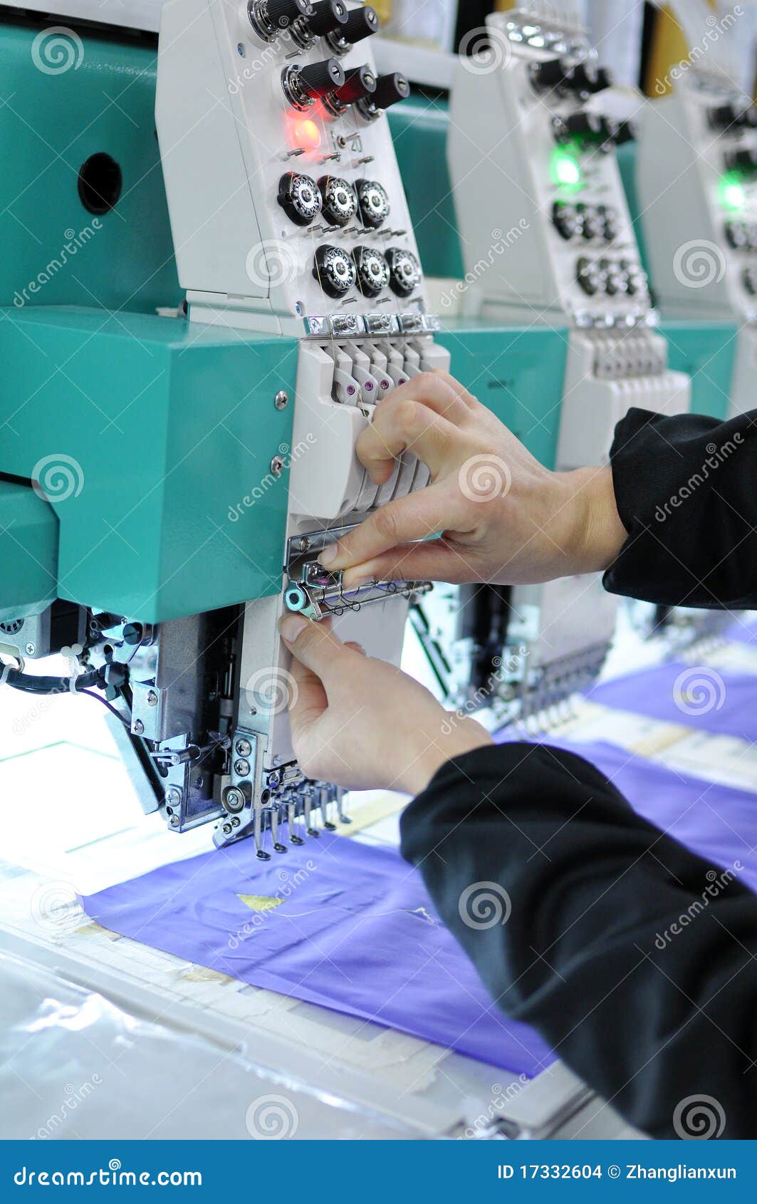 Textile equipment stock photo. Image of processing, knitting - 17332604