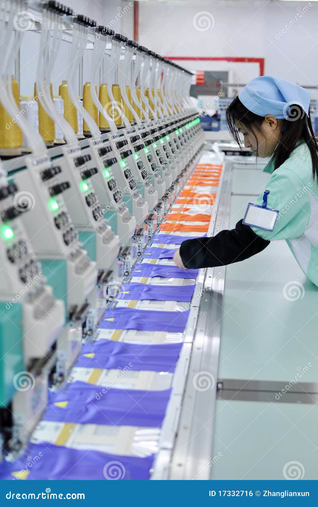 Textile equipment stock photo. Image of strikes, workshop - 17332716
