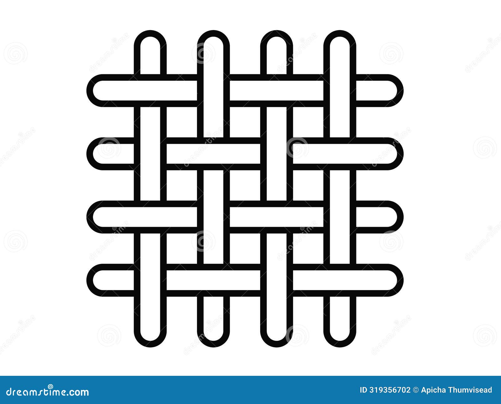 Textile Fabric Vector Icons. Textile Symbol, Vector Illustration Stock ...