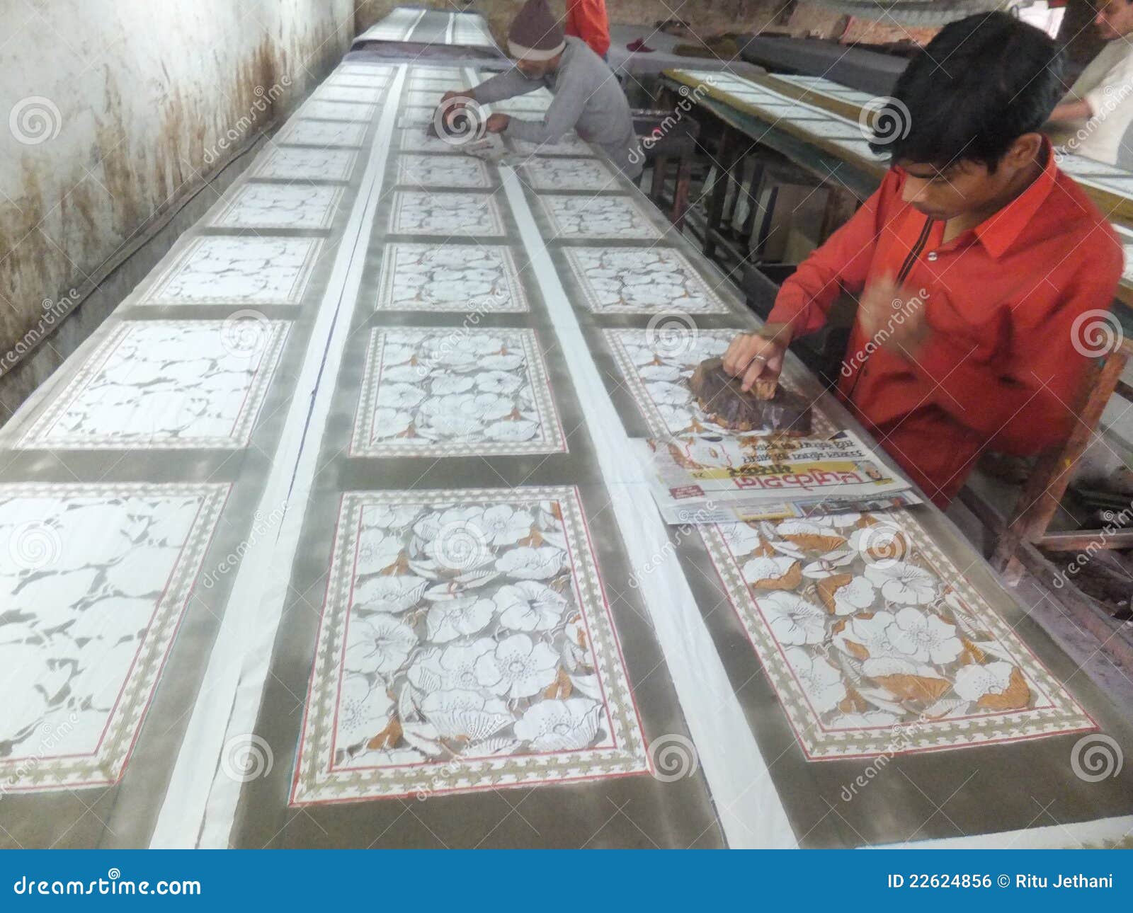 Textile Factory in India editorial photo. Image of industry - 22624856