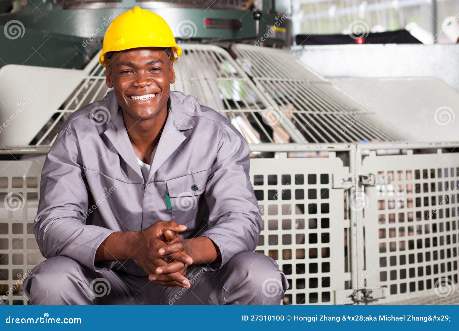 Textile factory worker stock photo. Image of joyful, good - 27310100