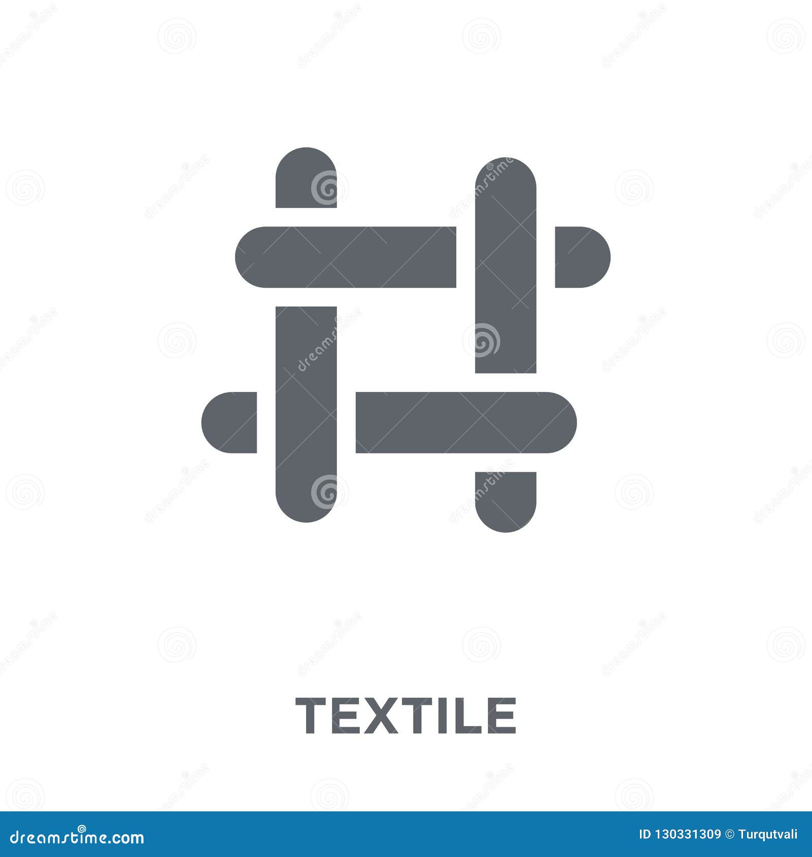 Textile Icon from Collection. Stock Vector - Illustration of thread ...