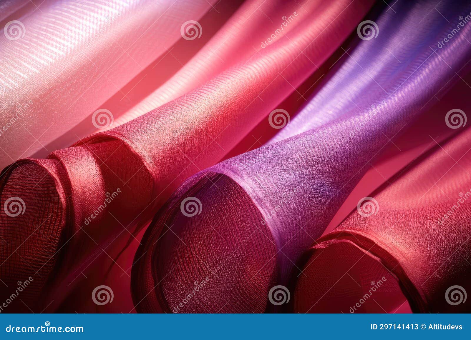 Textile with Integrated Light Technology Turned on Stock Image - Image ...