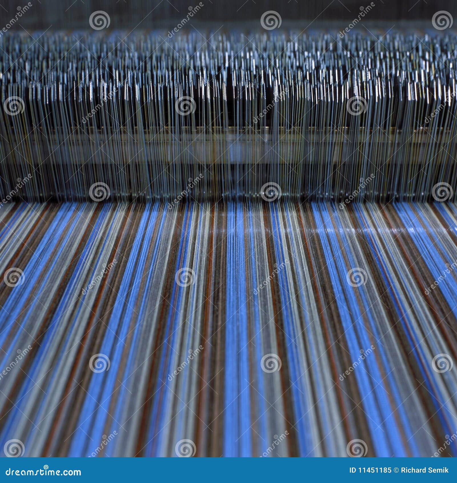 Textile machine stock image. Image of interior, detail - 11451185