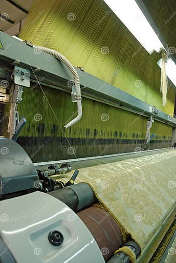 Textile machine stock image. Image of machine, production - 13756605