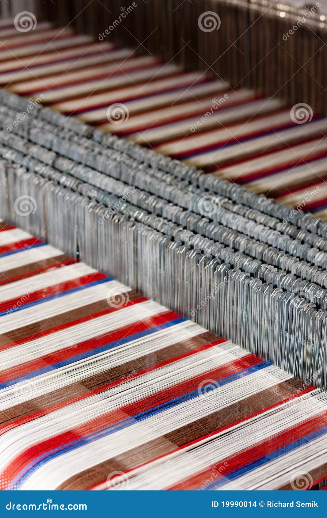 Textile machine stock photo. Image of automatized, machinery - 19990014